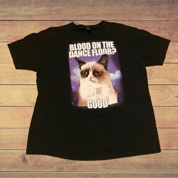 Hot Topic | Shirts | Botdf Blood On The Dance Floor Grumpy Cat Shirt ...